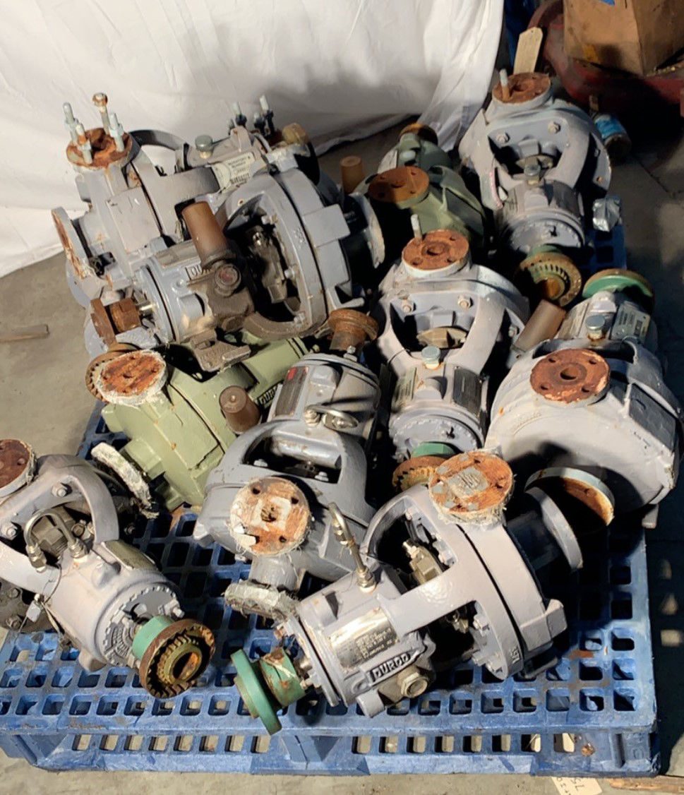 DURCO FLOWSERVE MK3 GRP1 1K1.5x1LF-82OP DUCTILE IRON PUMP - HISCO Pump