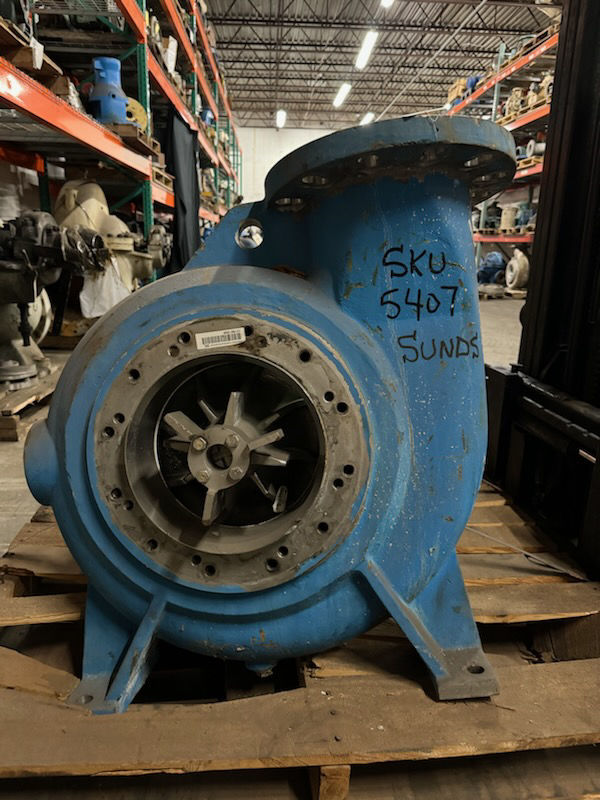 METSO SUNDS 8X-10 CMB 60-20 DEFIBRATOR MEDIUM CONSISTENCY PUMP - HISCO Pump